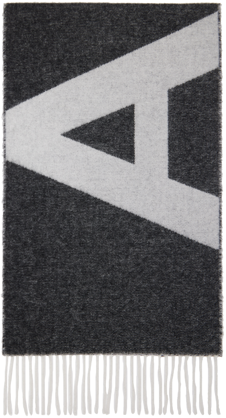 Gray Malo Scarf by A.P.C. on Sale