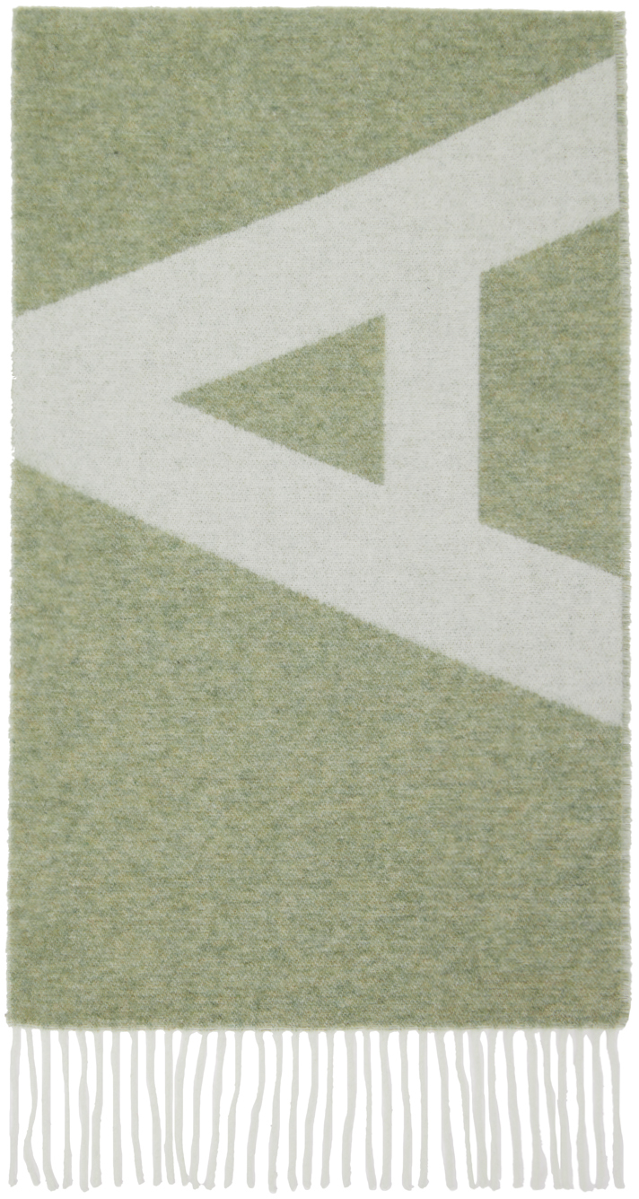 Taupe Malo Scarf by A.P.C. on Sale