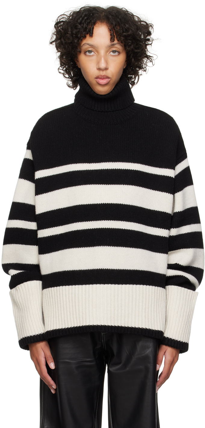 Black & White Remain Turtleneck by Axel Arigato on Sale