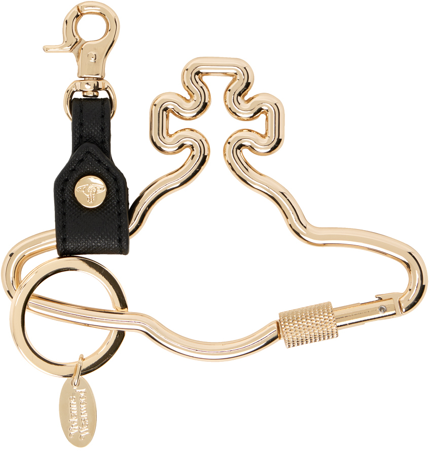 Vivienne Westwood: Gold Orb Keychain | SSENSE UK