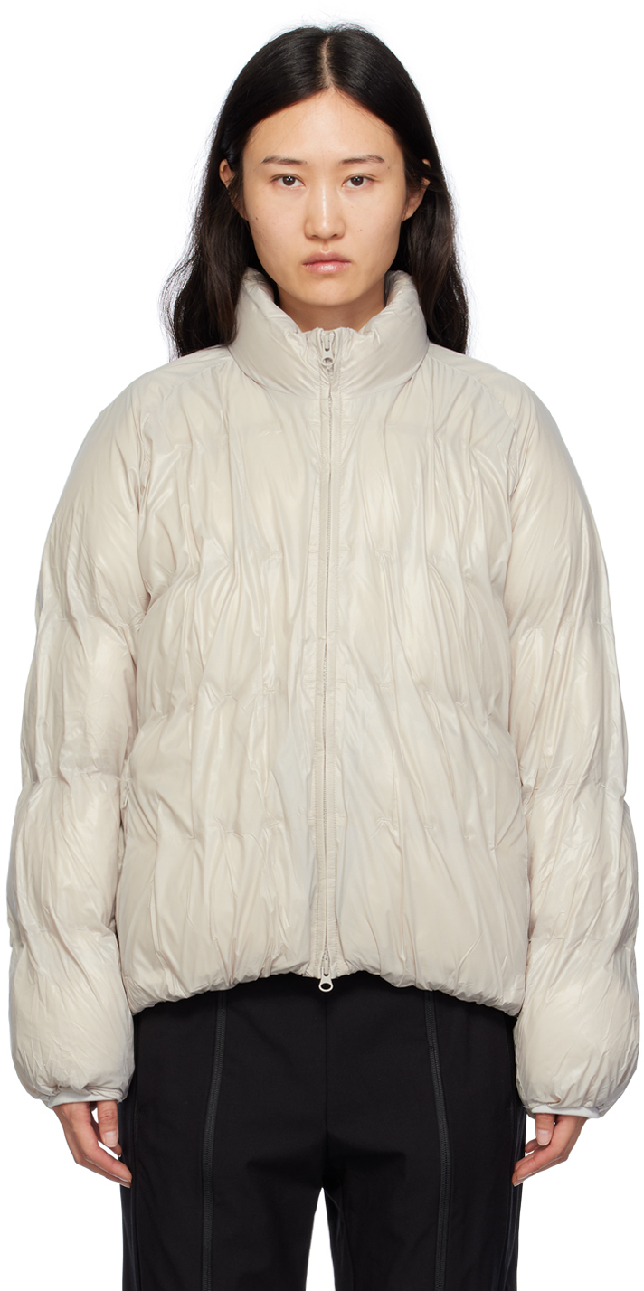 Gray 5.1 Right Down Jacket by POST ARCHIVE FACTION (PAF) on Sale