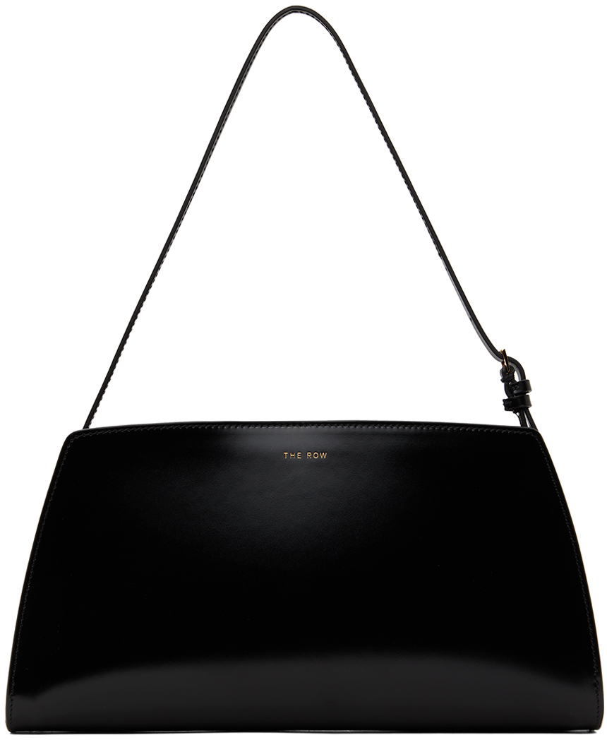 The Row: Sac baguette Dalia noir | SSENSE France