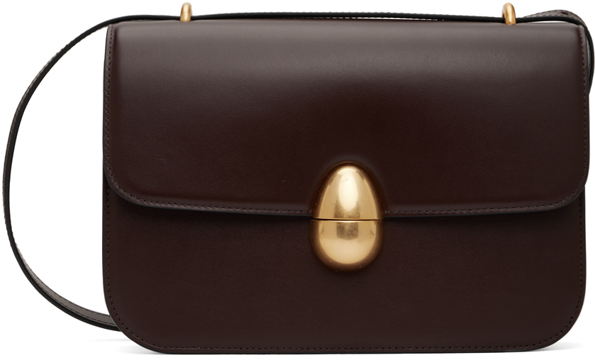 Neous Phoenix Leather Crossbody Bag In Brown | ModeSens