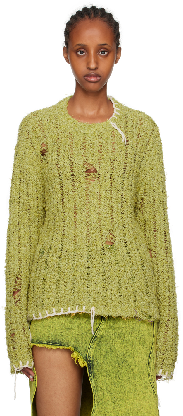 Green Ollen Sweater by Andersson Bell on Sale