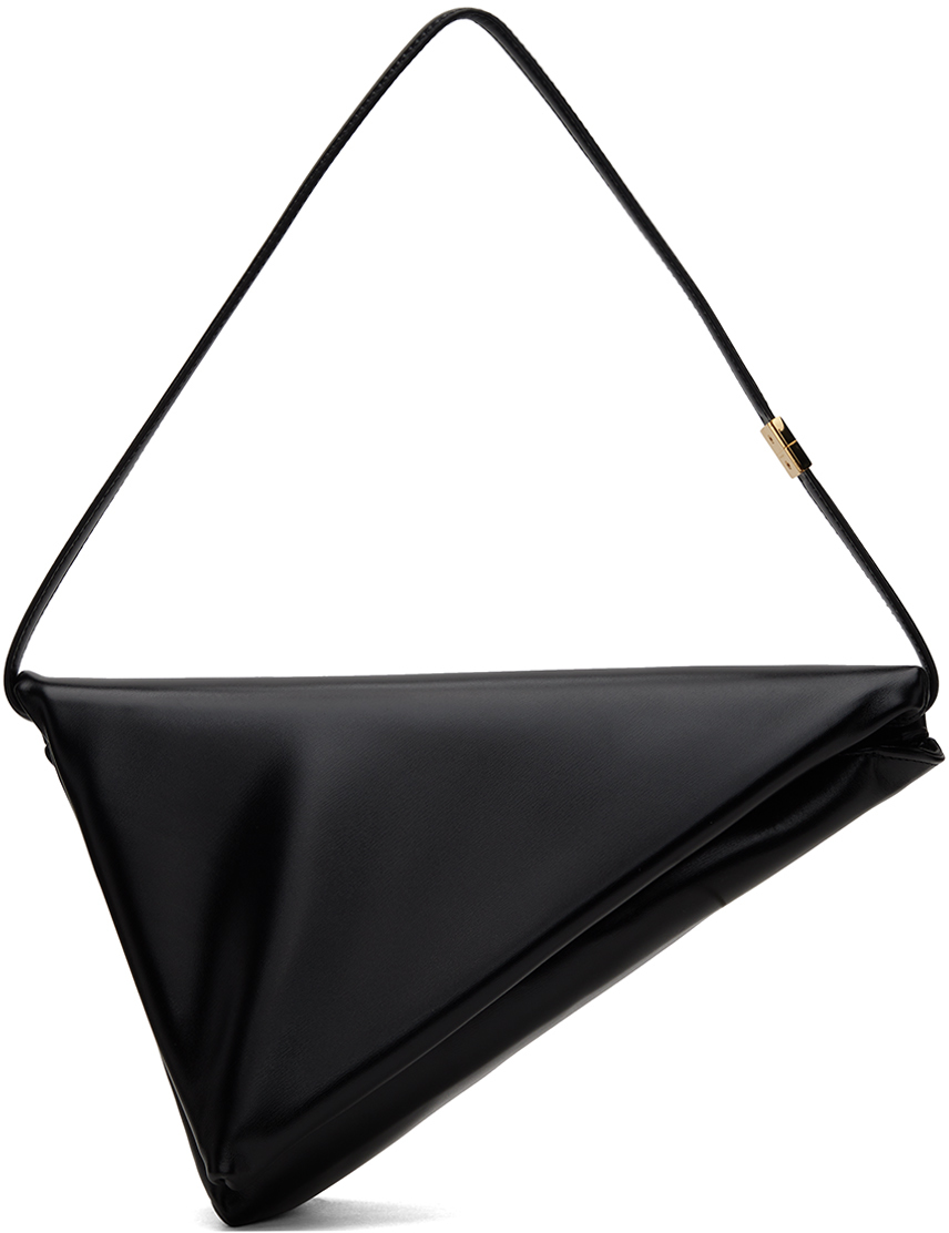 Black Prisma Triangle Bag by Marni on Sale