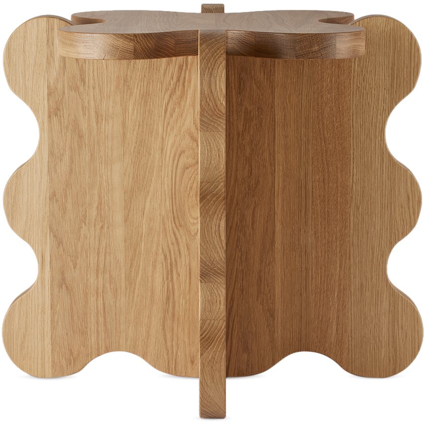 Brown Mini Curvy Side Table by Gustaf Westman Objects | SSENSE Canada