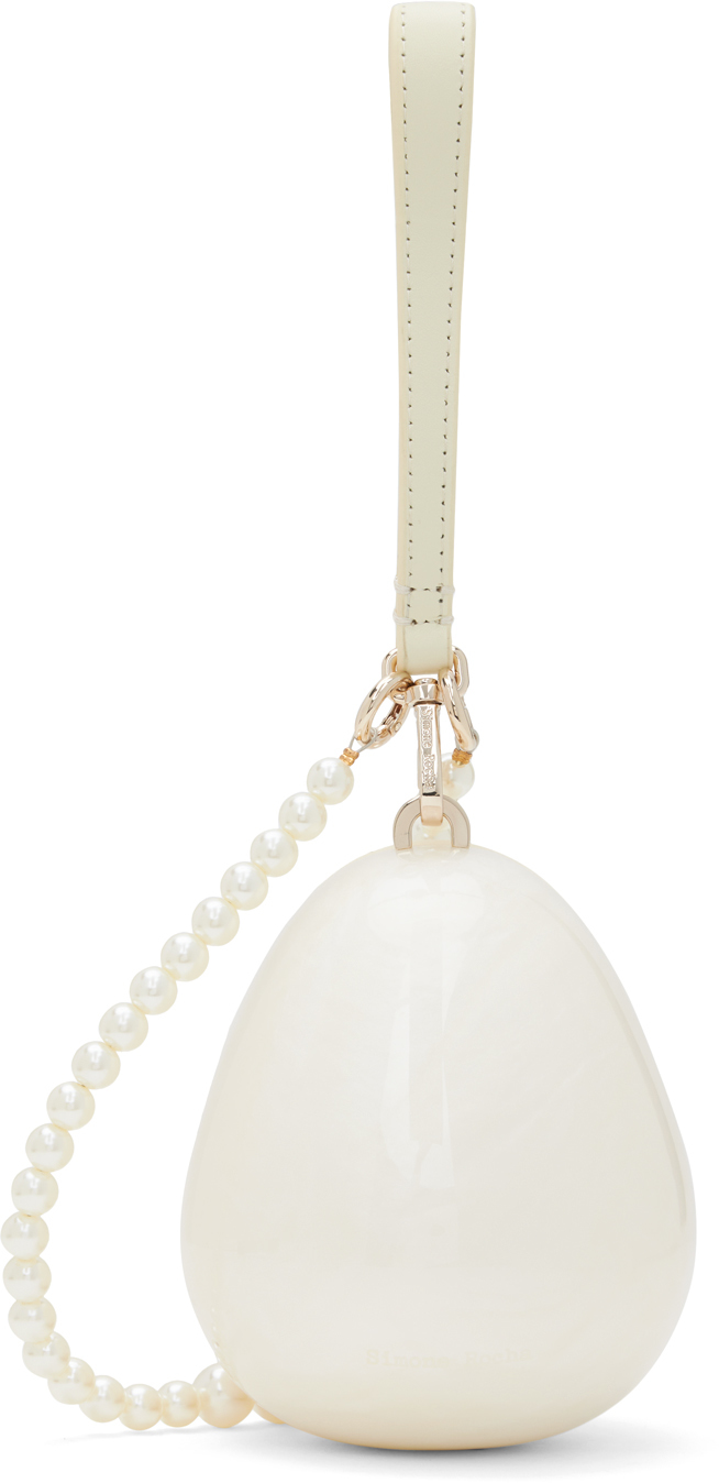Simone Rocha: Off-White Micro Egg Pouch | SSENSE Canada