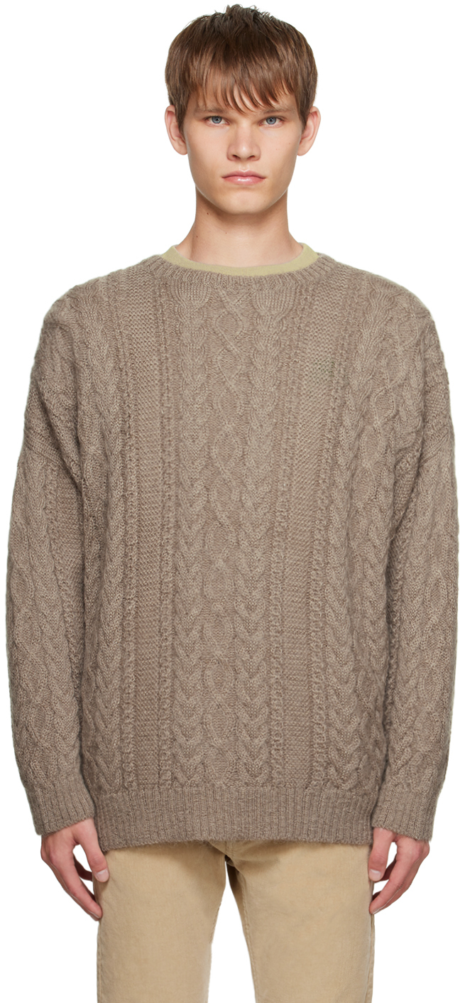 Beige Crewneck Sweater by UNDERCOVER on Sale