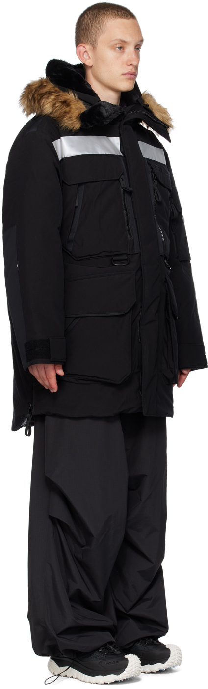 RLX Ralph Lauren Black Reflective Puffer Jacket | Smart Closet