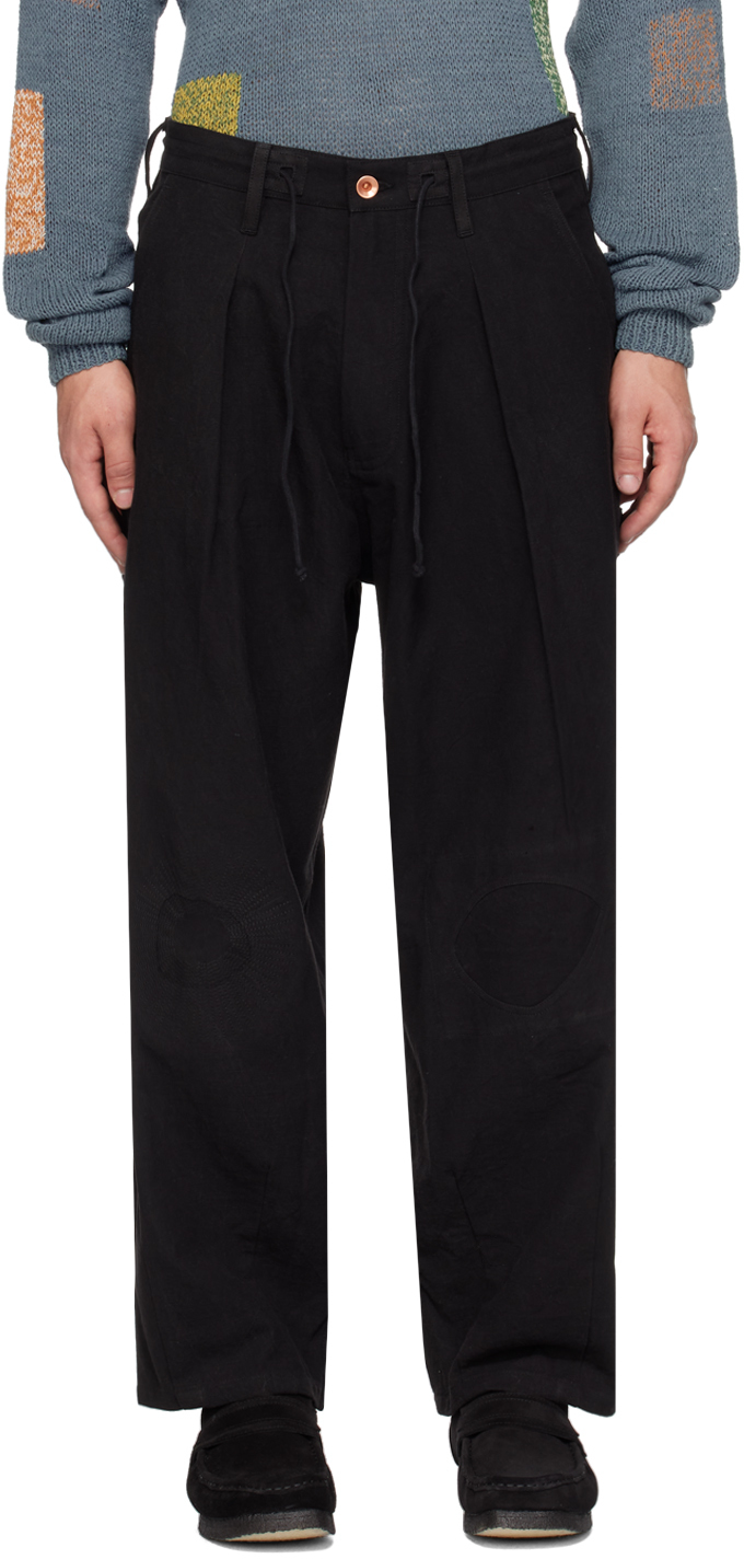Story mfg.: Black Lush Trousers | SSENSE