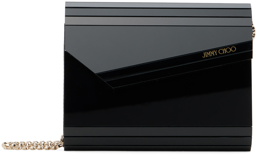 Jimmy Choo: Black Candy Clutch | SSENSE