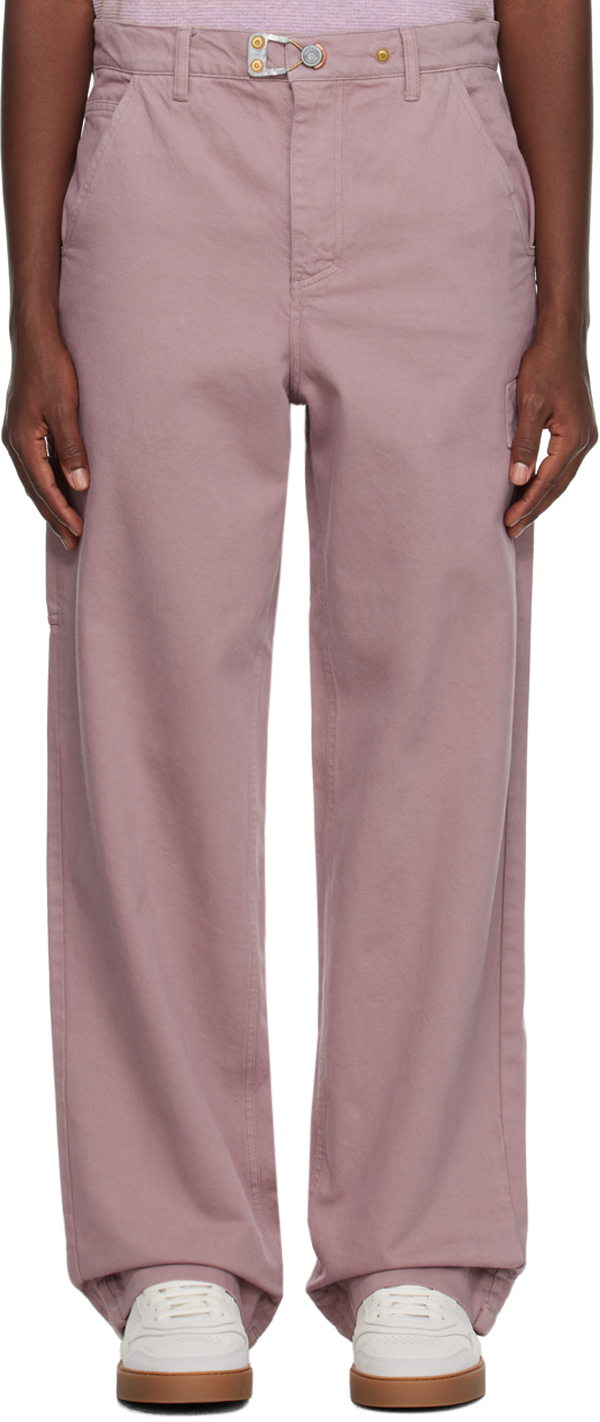 Pink Baggy Jeans by Objects IV Life on Sale