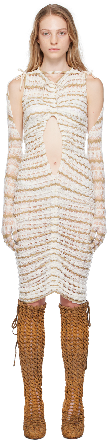 SSENSE Exclusive White Four-Piece Cover Up Set by Isa Boulder on Sale