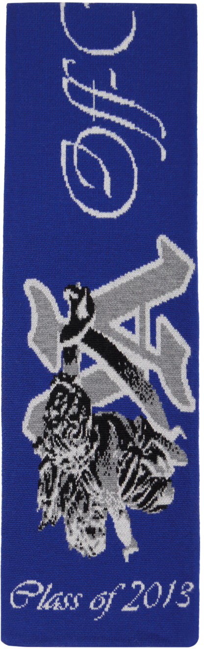 Blue VA Scarf by Off-White on Sale