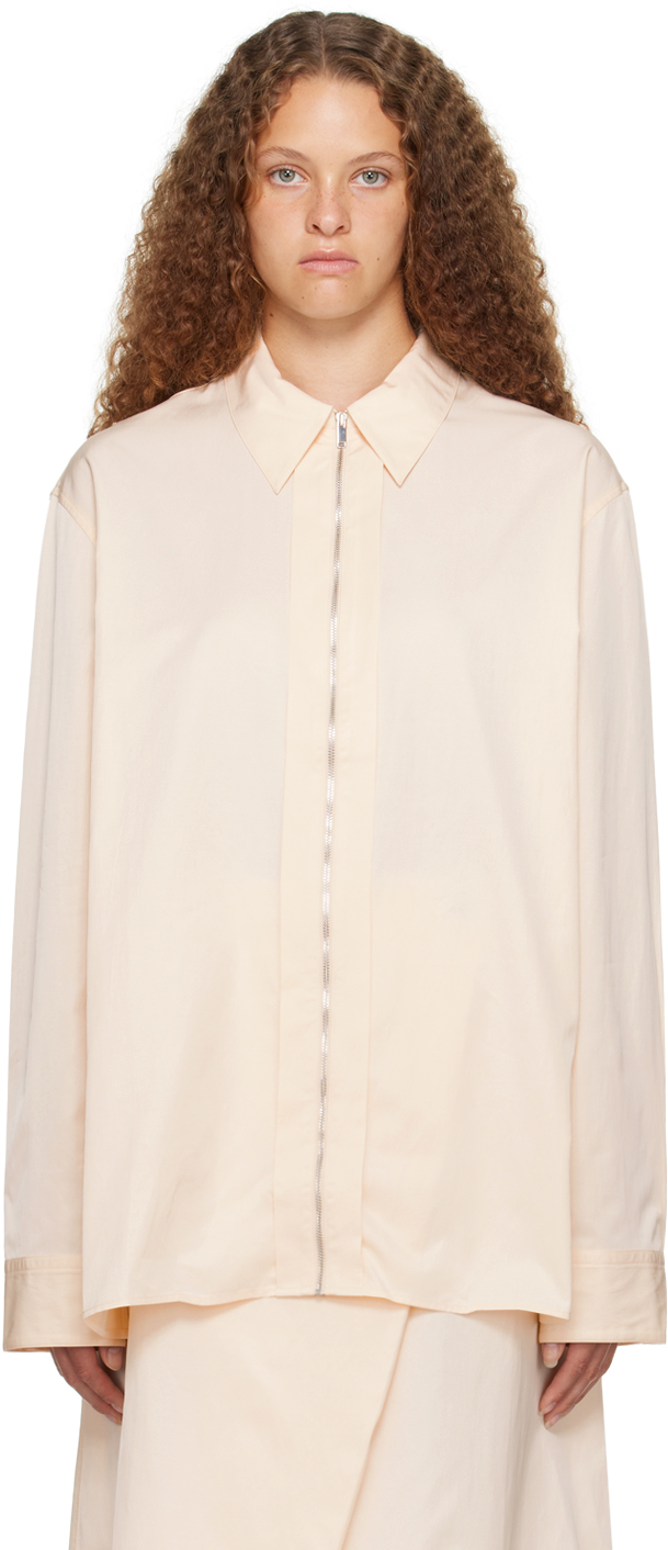 Off-White Dian Shirt by Studio Nicholson on Sale