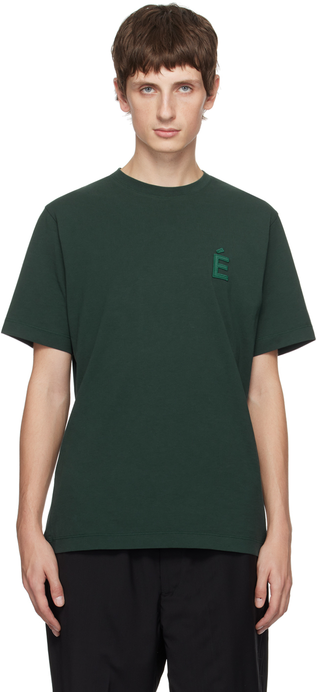 Green Wonder Patch T-Shirt by Études on Sale