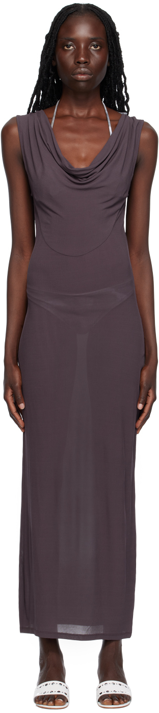 Paloma Wool: Purple Slime Midi Dress | SSENSE UK