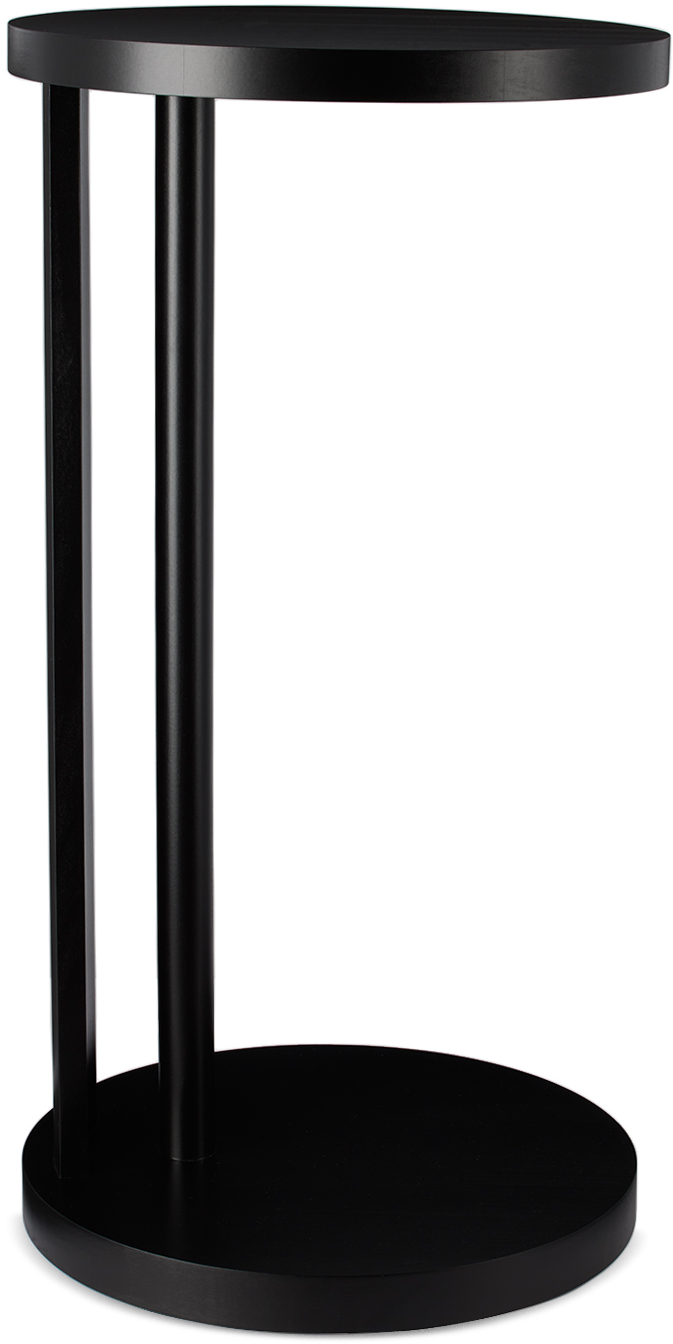 Black Serax Edition Aura High Side Table by Ann Demeulemeester on Sale