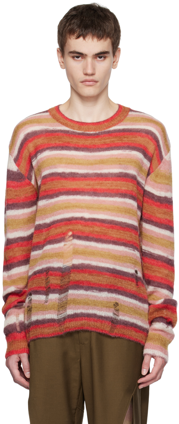 lesugiatelier: Multicolor Striped Sweater | SSENSE UK