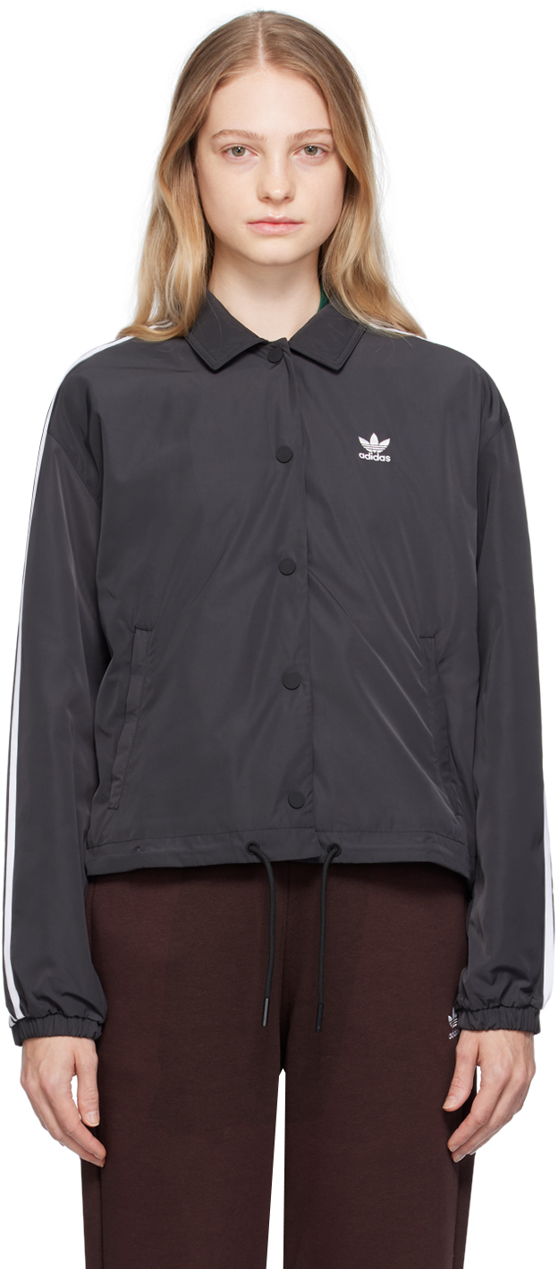 adidas Originals Black Adicolor Classics 3-Stripes Jacket | Smart Closet