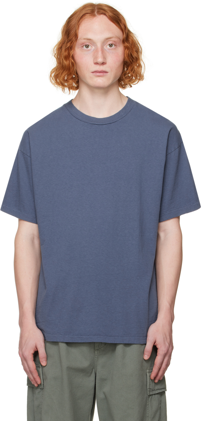 Blue University T-Shirt by John Elliott on Sale