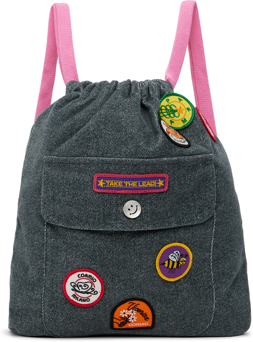 Kids Blue Badge Backpack by Cormio on Sale