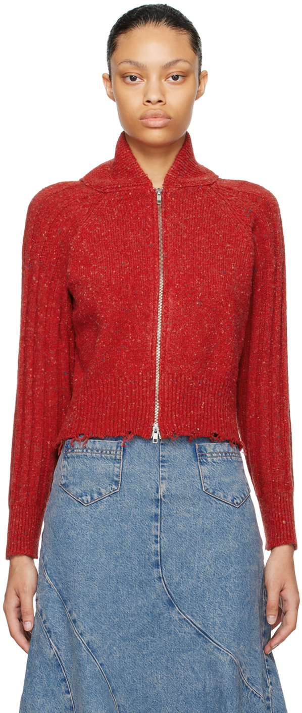 Gimaguas: Red Atacama Sweater | SSENSE UK