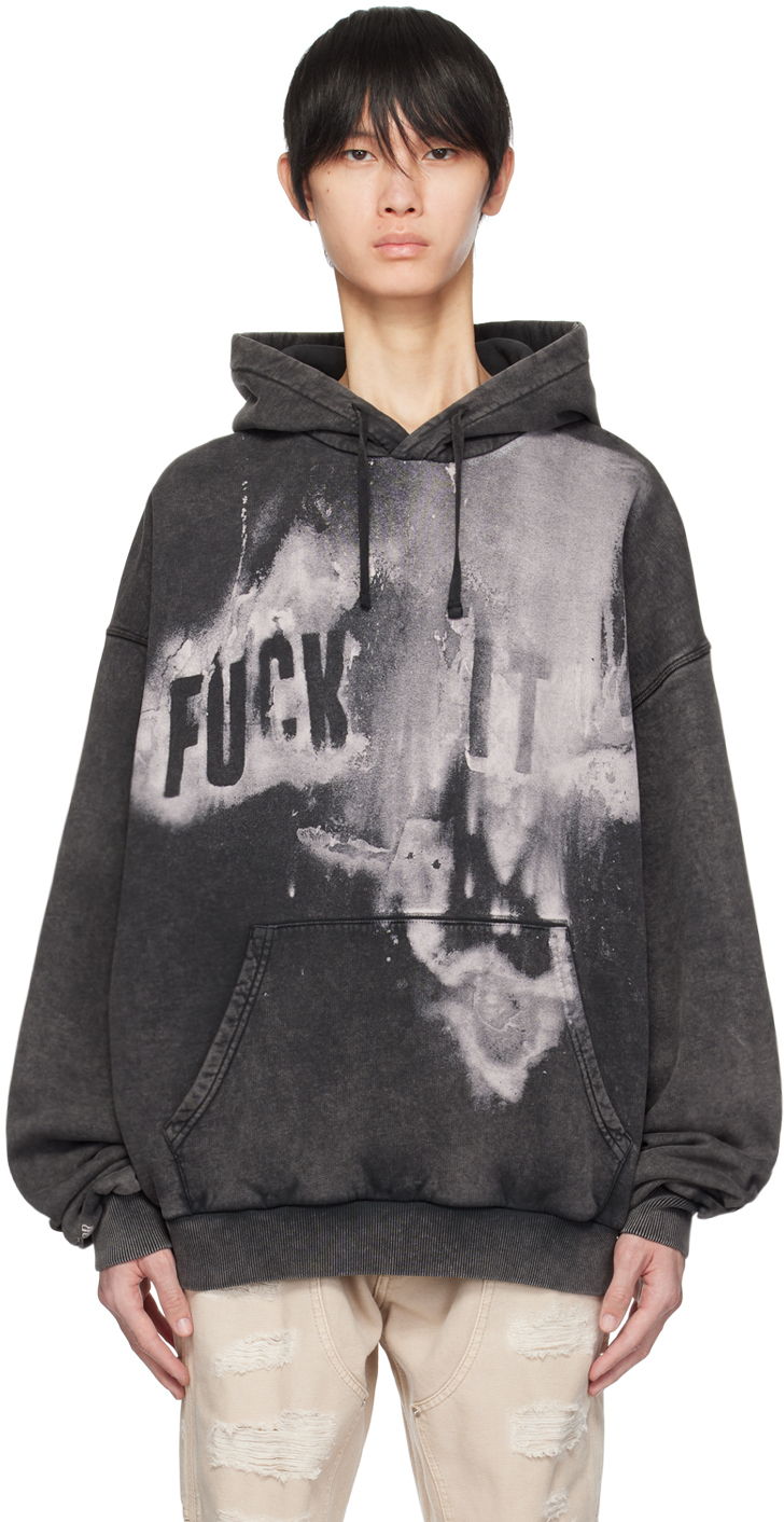 1017 ALYX 9SM: Black Mark Flood Edition Hoodie | SSENSE UK