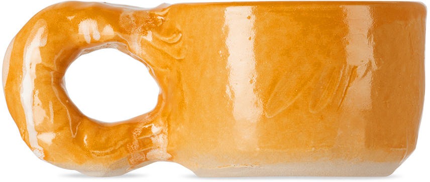Tasse Studio orange par NIKO JUNE | SSENSE France