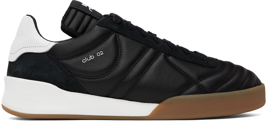 Black Club 02 Sneakers by Courrèges on Sale