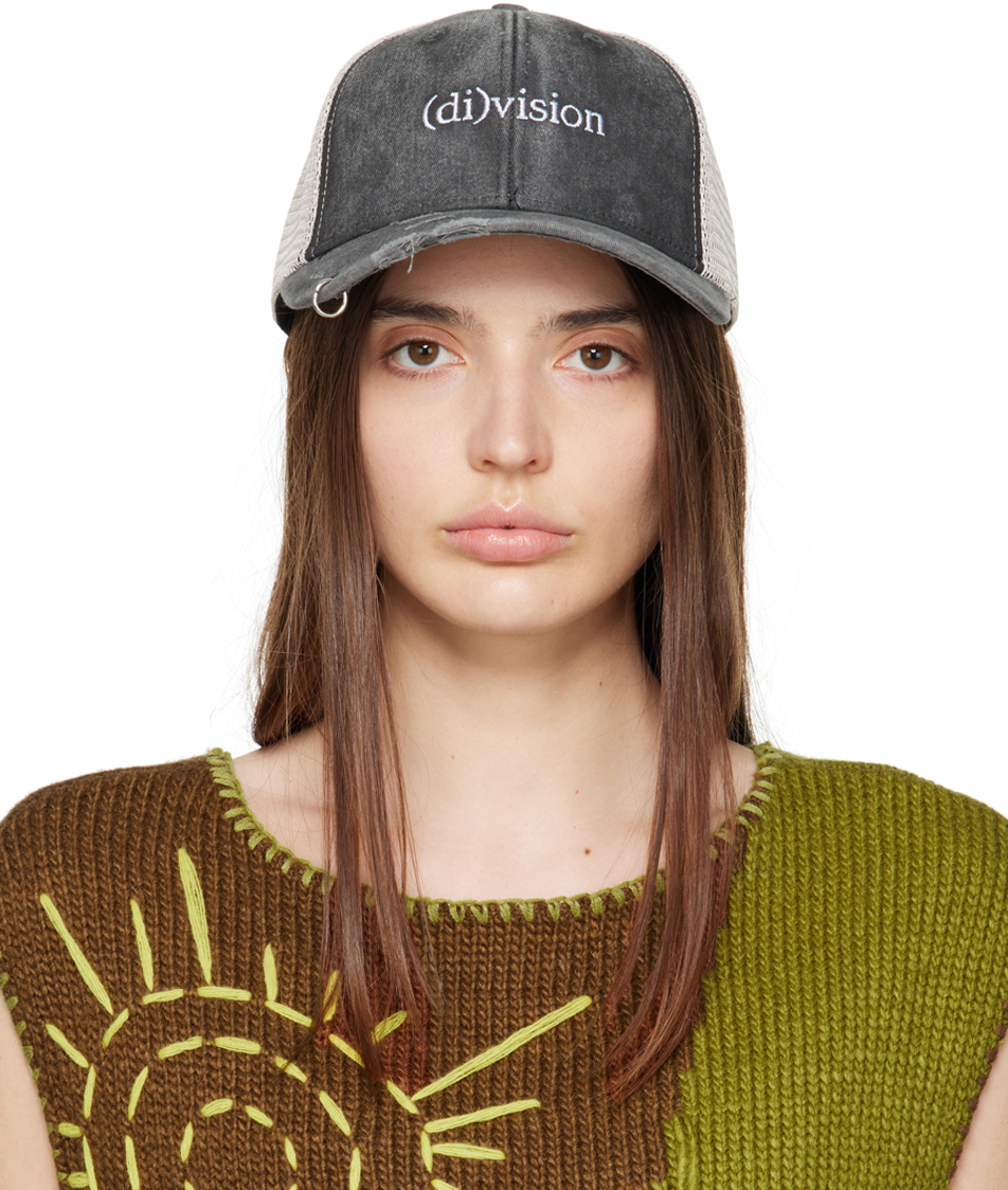 (di)vision: Gray Washed Cap | SSENSE UK