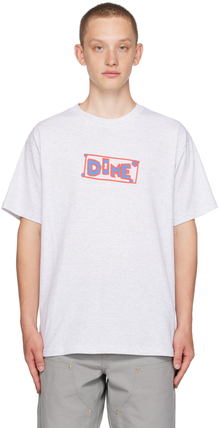 Dime: Gray Key T-Shirt | SSENSE