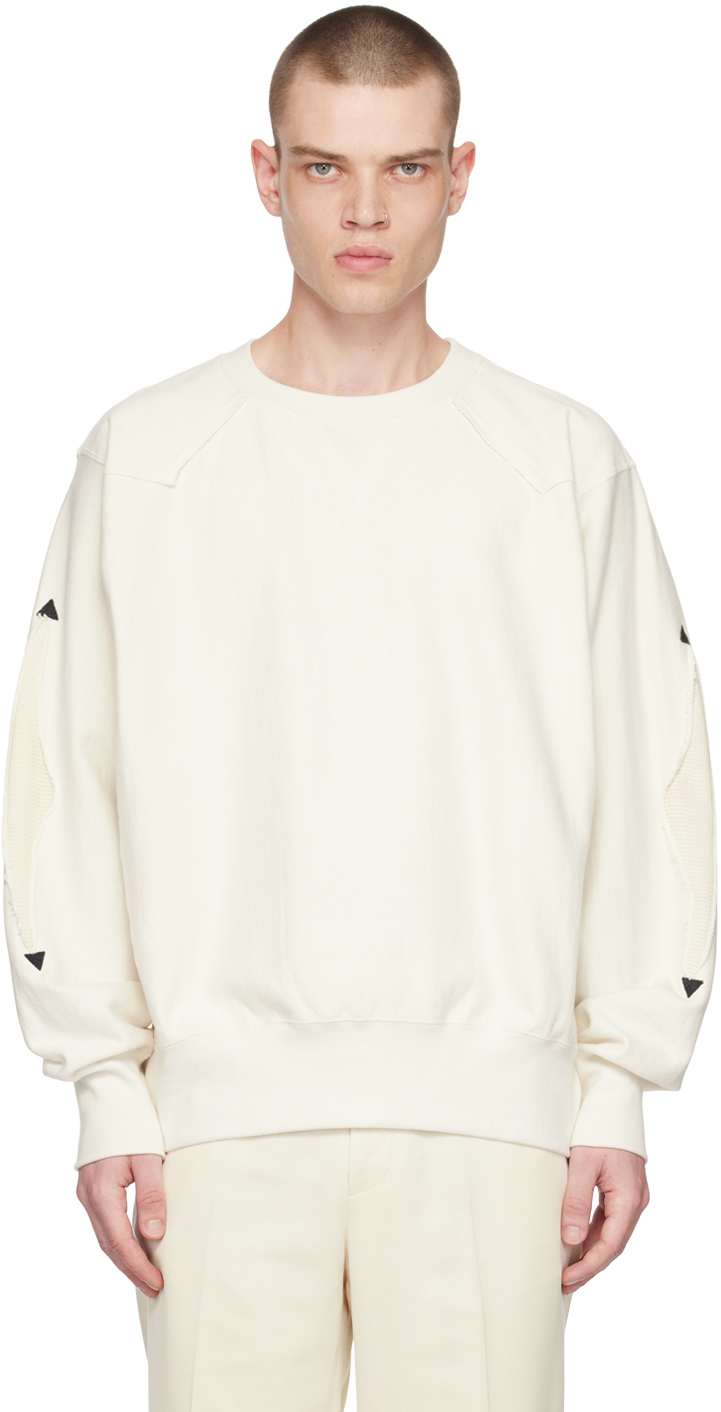 Off-White Western Sweatshirt by The Letters on Sale