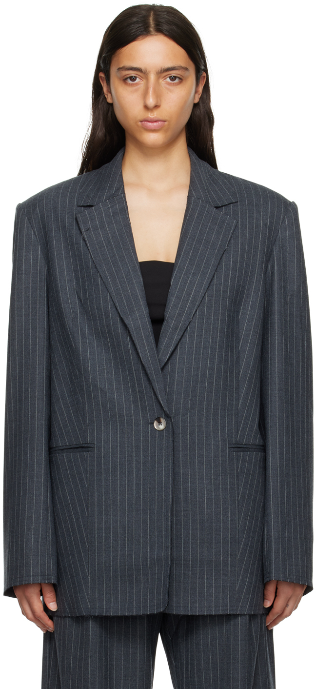 Bec Bridge Gray Pine Blazer Ssense