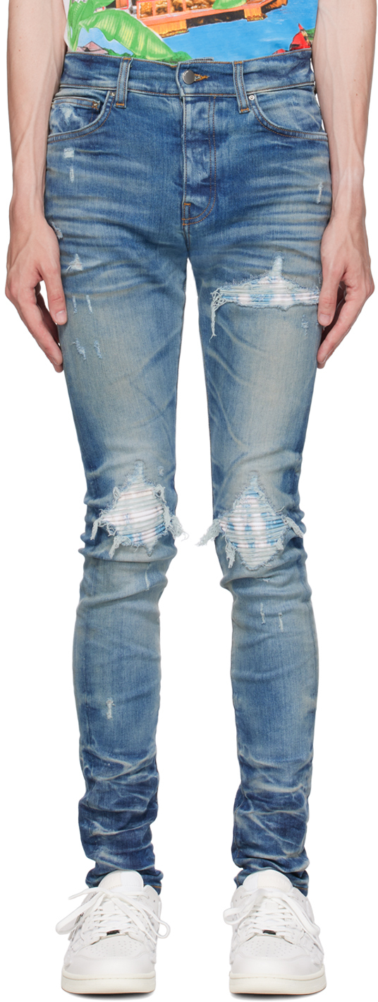 AMIRI distressed skinny jeans | Smart Closet