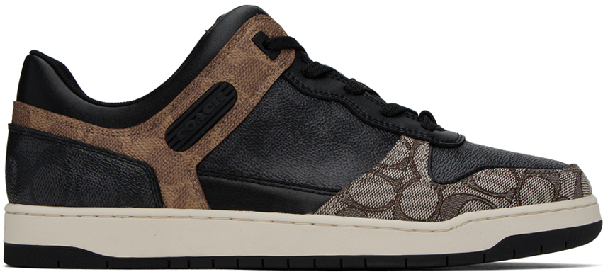 Coach 1941: Black C201 Sneakers | SSENSE UK