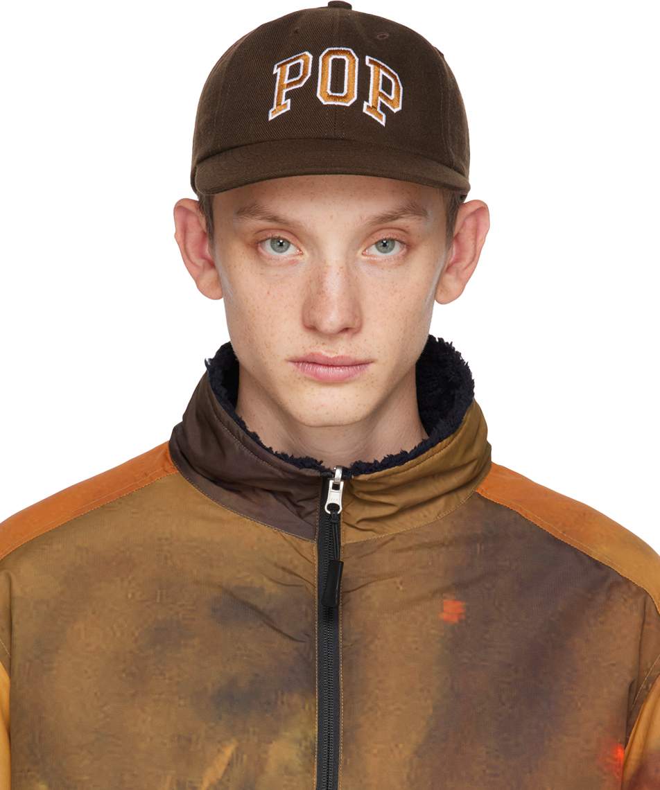 Brown 'Pop' Cap by Pop Trading Company on Sale