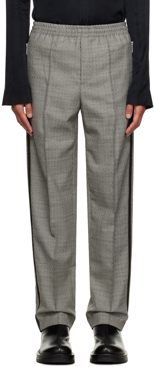 SAPIO: Gray Nº 40 Trousers | SSENSE
