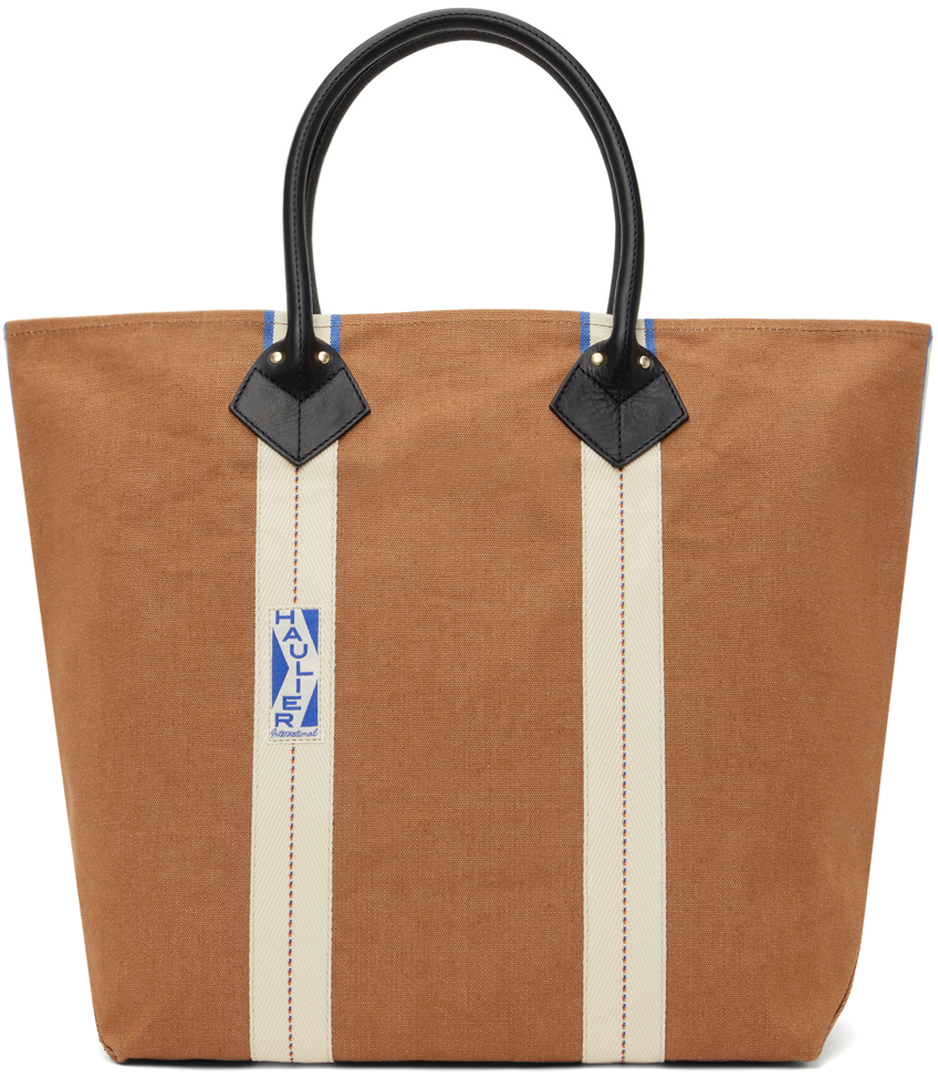 HAULIER: Tan Medium Utility Tote | SSENSE