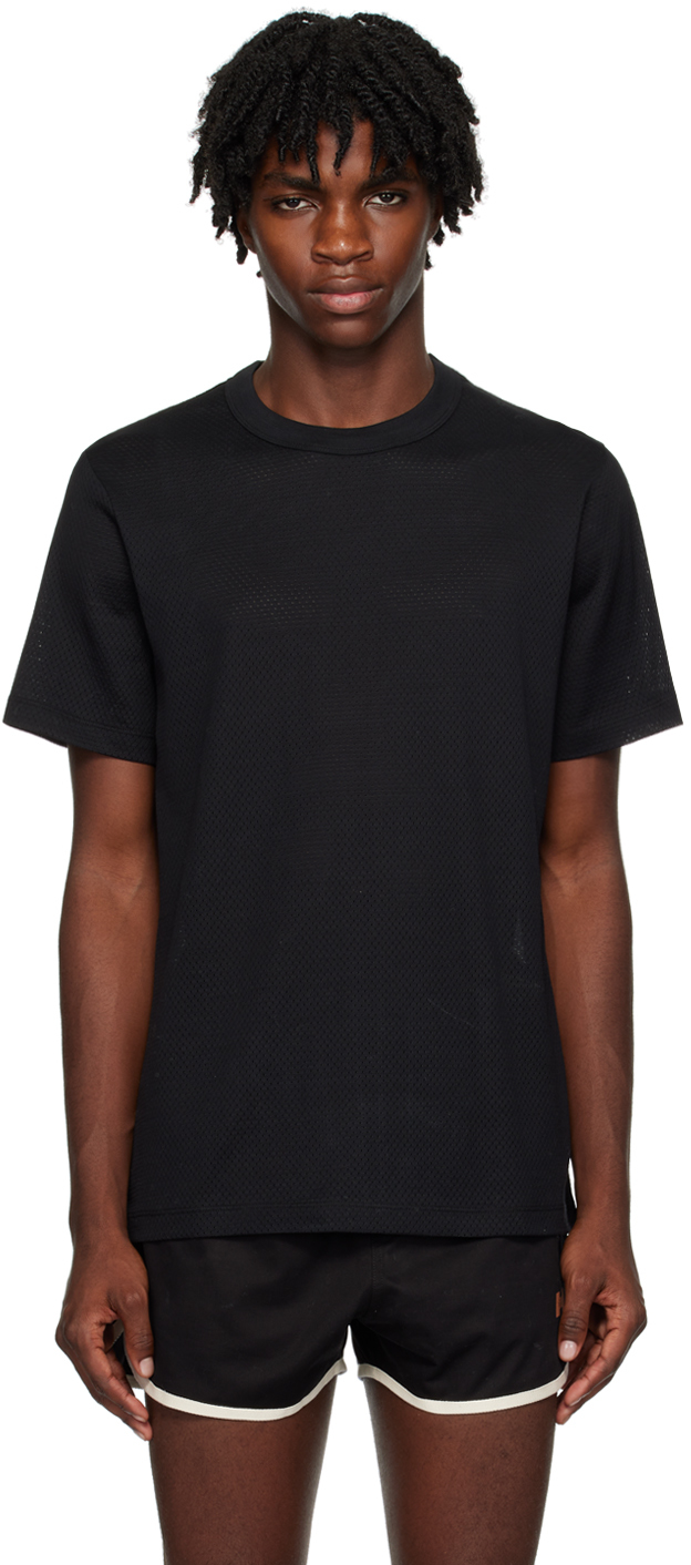 Black Marvin T-Shirt by HAULIER on Sale