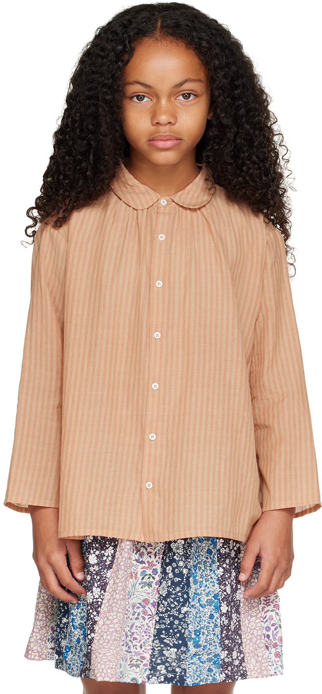 Kids Pink Aloe Shirt by Caramel on Sale