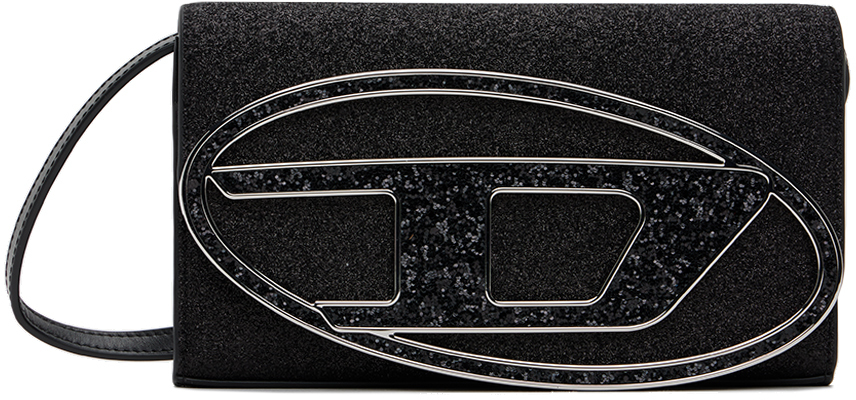 Diesel: Black 1dr Wallet Strap Bag | SSENSE