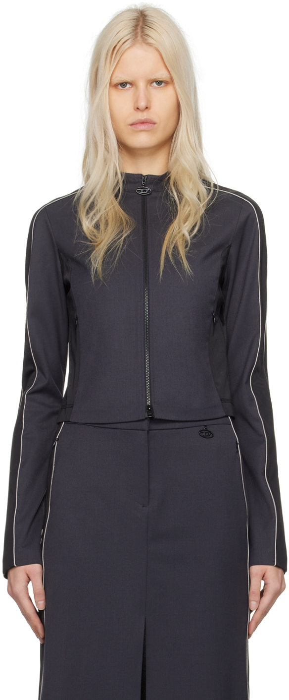 Blouson G-Fort gris et noir Diesel en solde