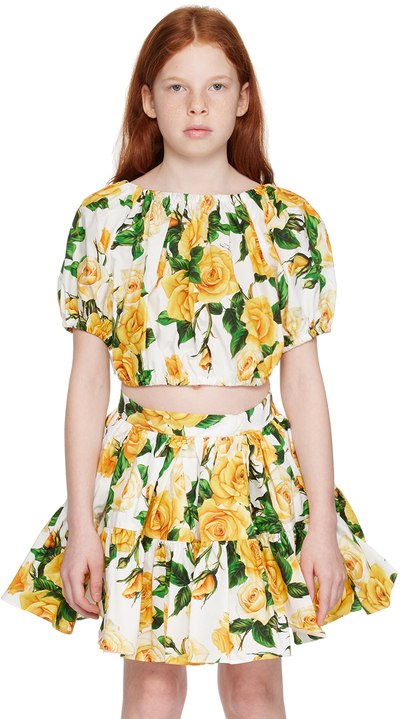 Dolce&gabbana Kids' Tops & T-shirts | SSENSE | SSENSE