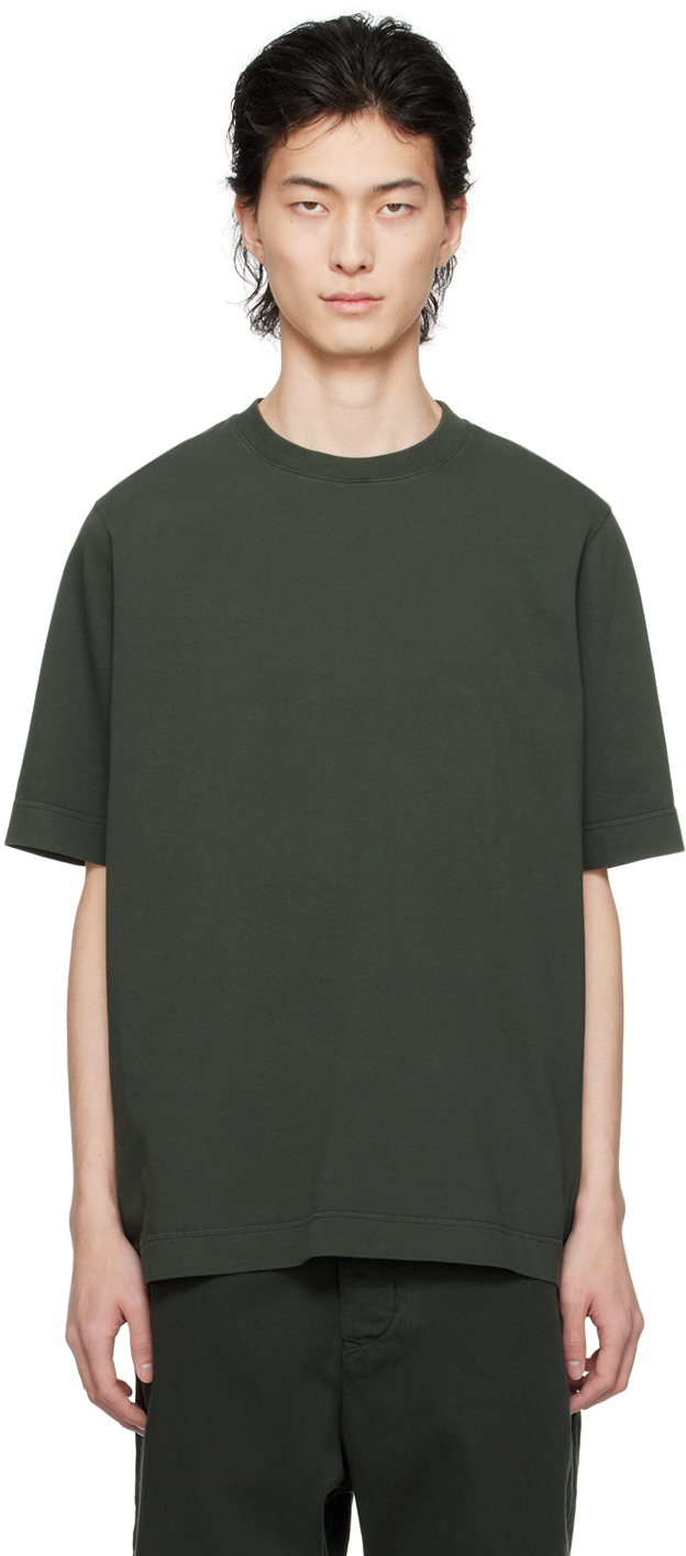 Khaki Felix T-Shirt by CASEY CASEY on Sale
