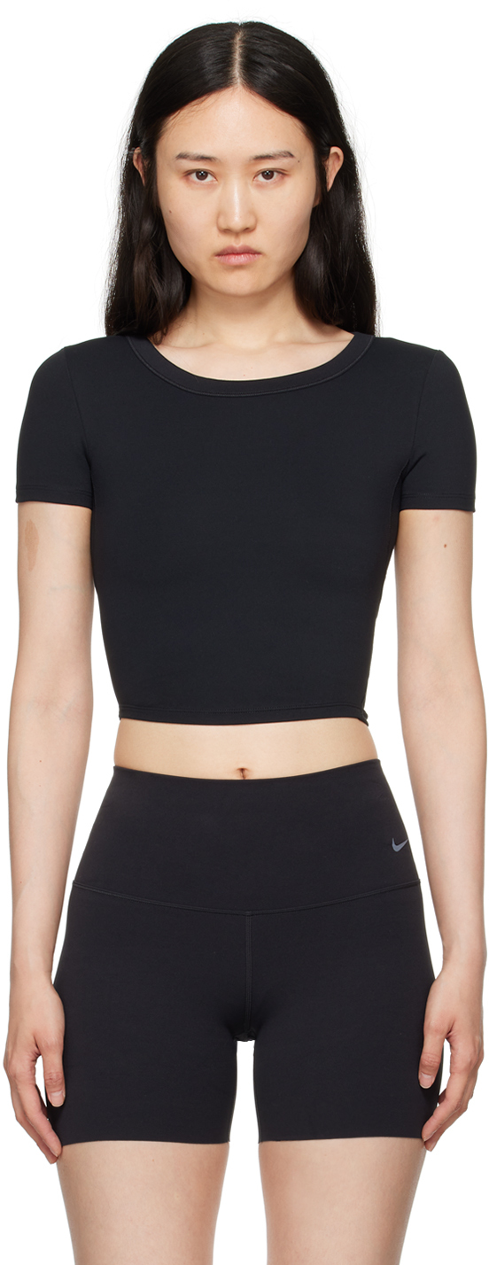 Black One Fitted Top by Nike on Sale