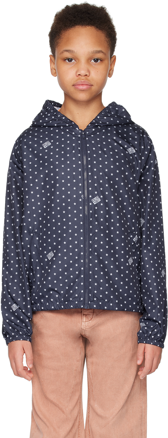 Kids Navy Fleet Jacket by BONTON | SSENSE