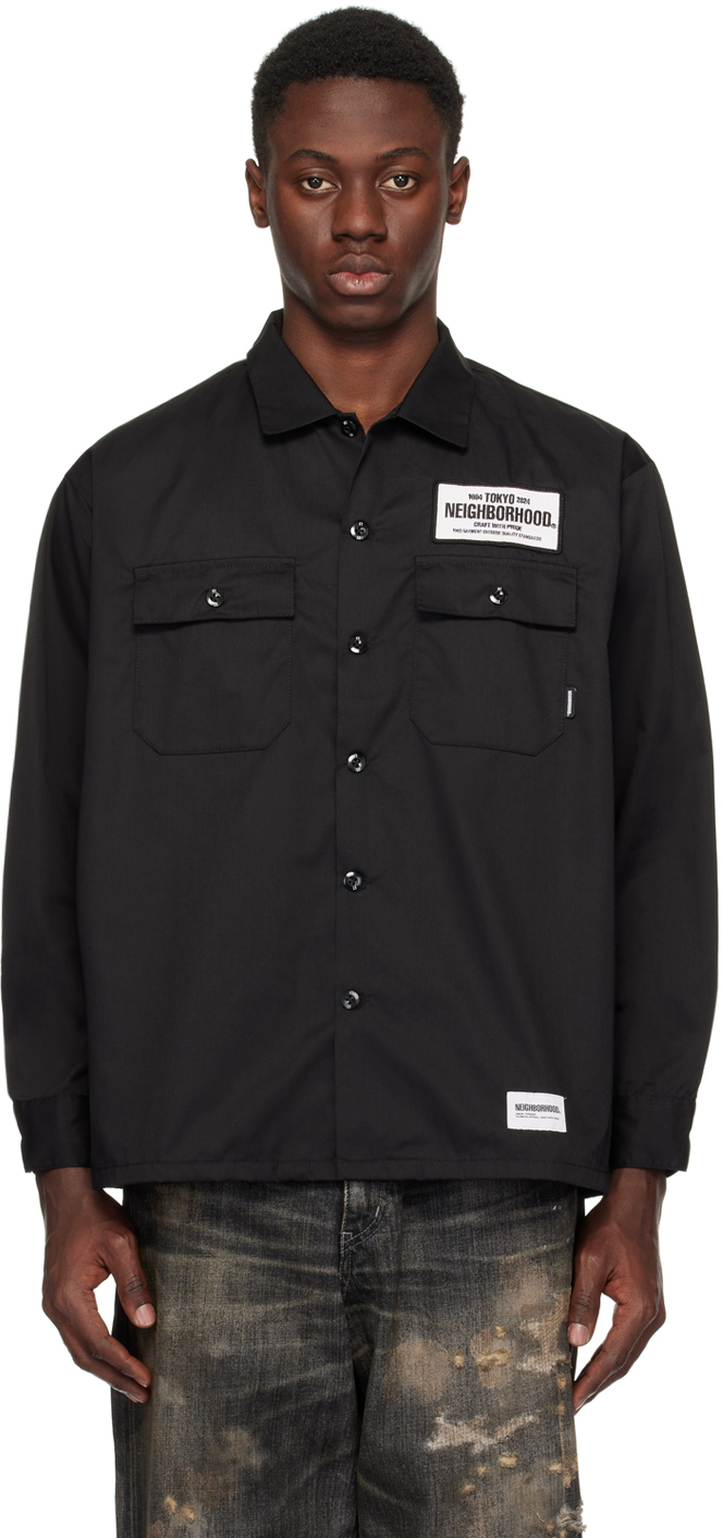 Black Patch Shirt by Neighborhood on Sale
