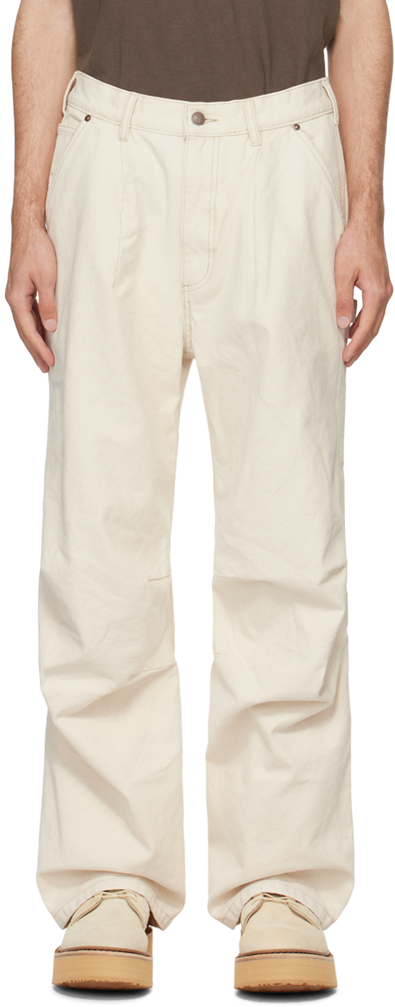 R13: Off-White Glen Carpenter Trousers | SSENSE