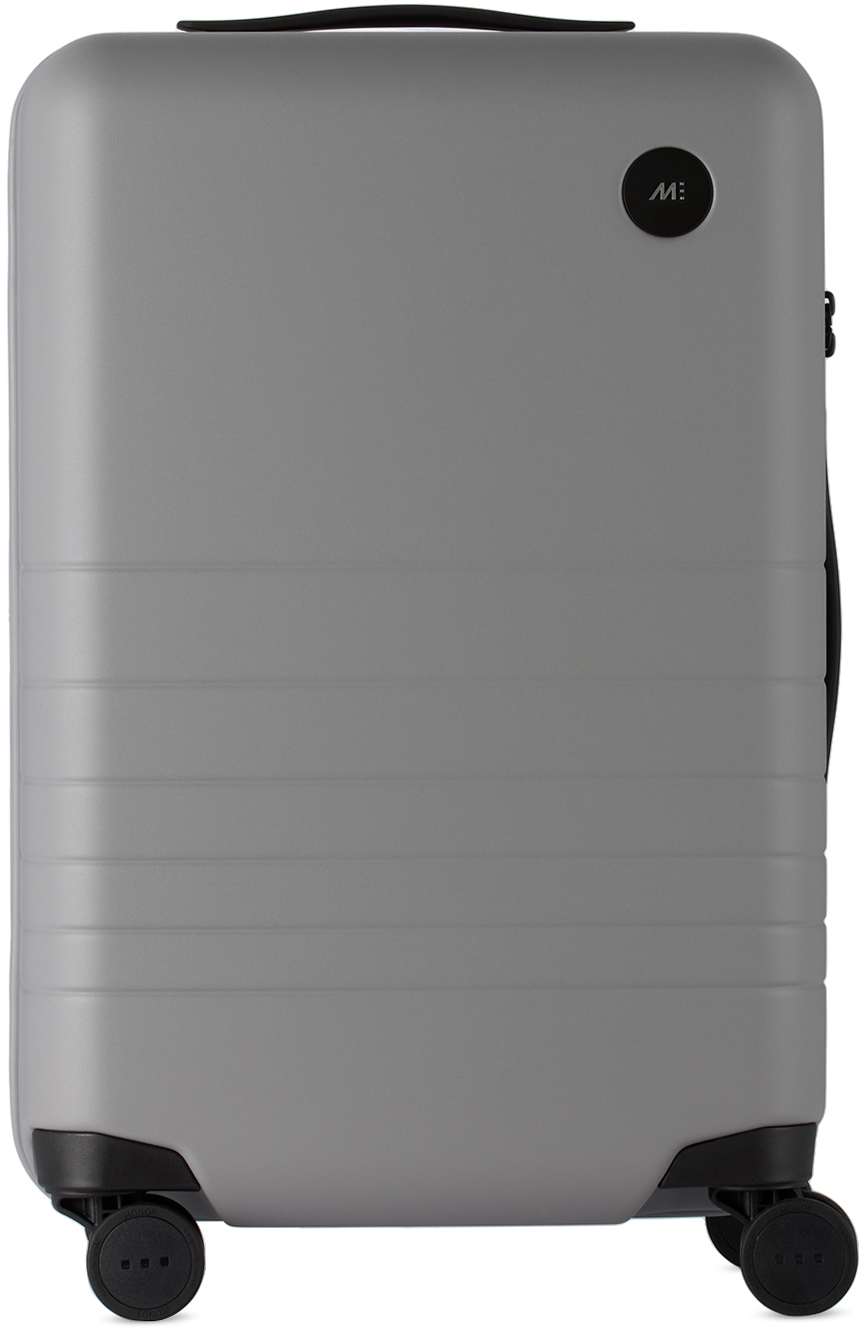 Monos: Gray Carry-On Suitcase | SSENSE UK